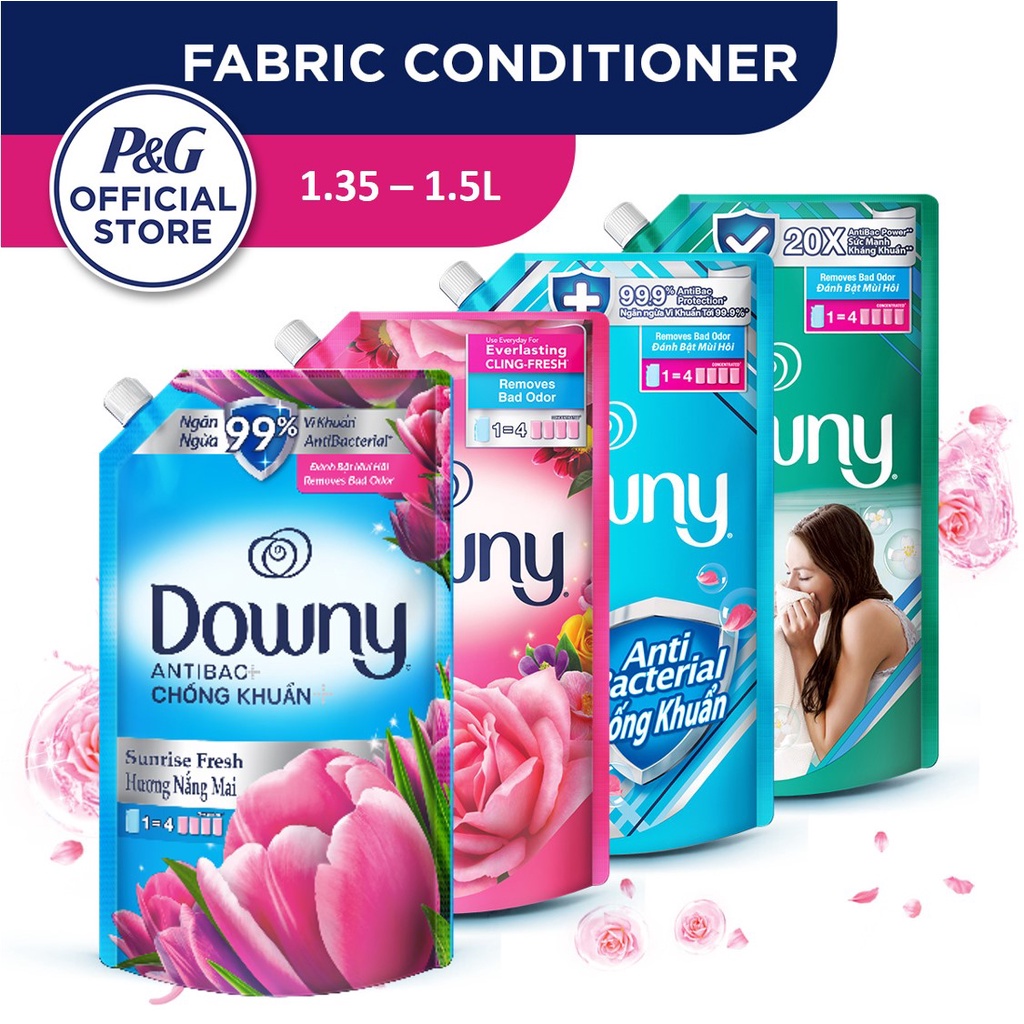 Downy Concentrate Fabric Conditioner Refill 1.35L - 1.5L | Shopee Malaysia