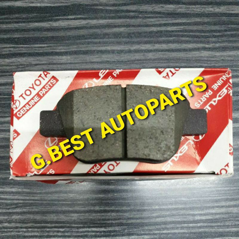 TOYOTA ORIGINAL REAR DISC BRAKE PAD ESTIMA ALPHARD VELLFIRE ACR50 ANH20 ...