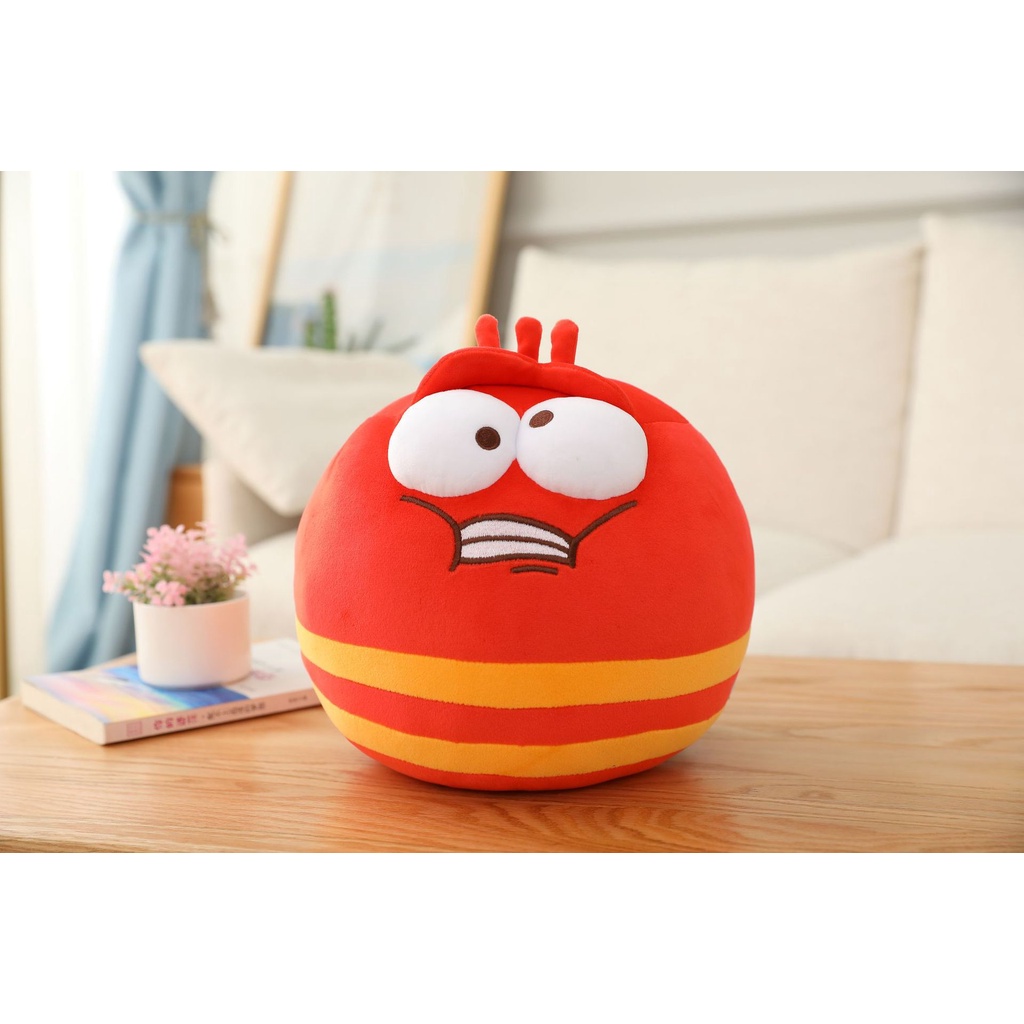 Original authentic larva flush toy cute stuff toy massage pillow ...