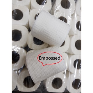 👍Economy Toilet Roll Tissue Paper / Bathroom Pulp Tissue Paper (10 ...