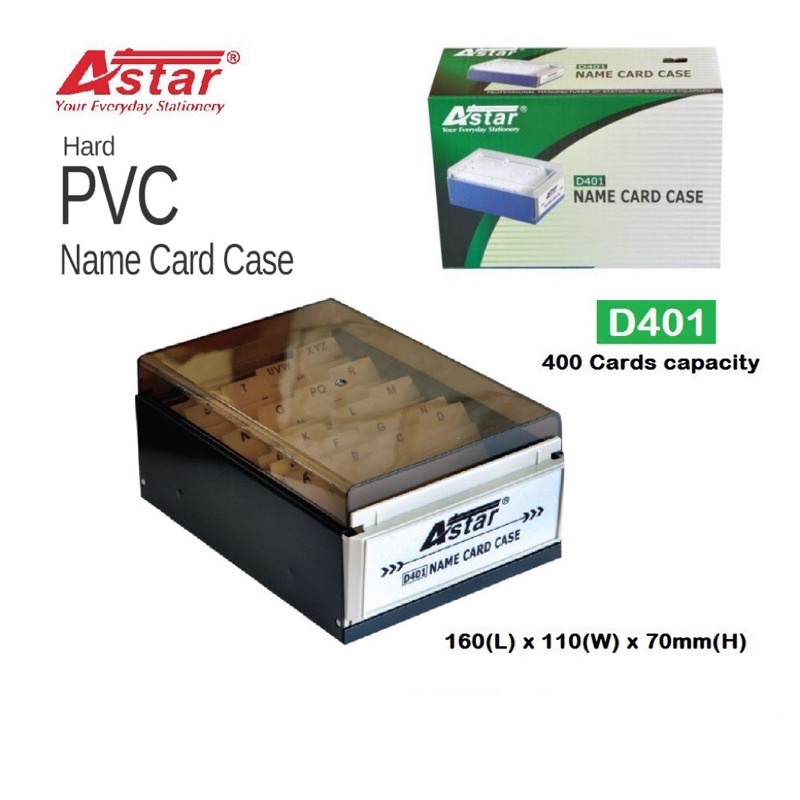 Astar Business Card / Name Card Case 400/600/800 Cards D401/D601/D801 A ...