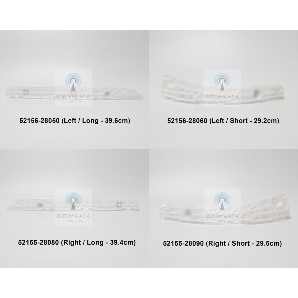 Toyota Estima 2006-2017 (ACR50) Rear Bumper Bracket (Original TOYOTA ...