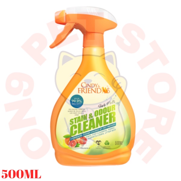 CINDY & FRIENDS 500ML Stain & Odour Cleaner Spray | Shopee Malaysia