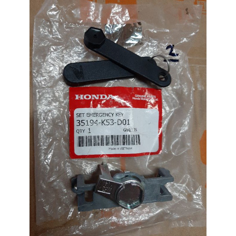 35194k53d01 Emergency Key Emergency Key Set Honda Pcx Adv150 Vario 150 ...