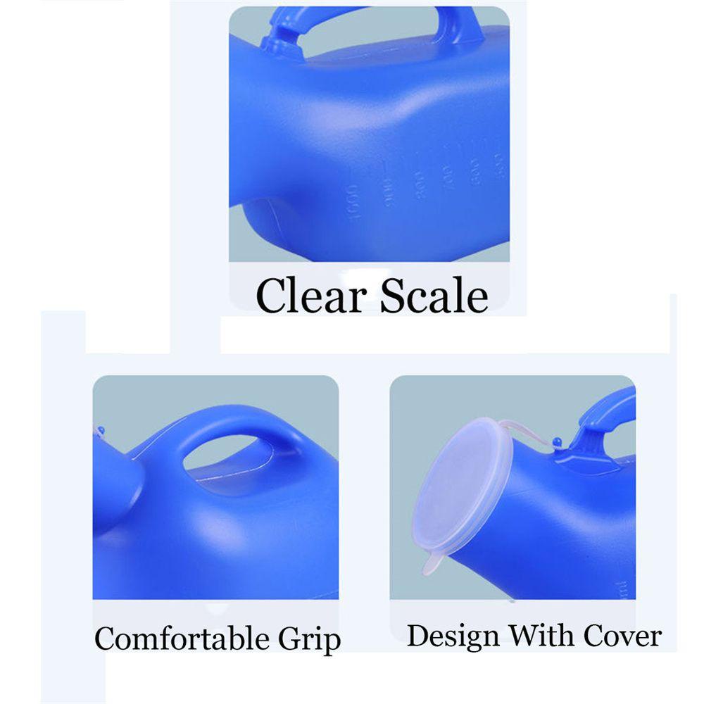 SIMPLE 1200ml Helper Mobile Toilet Portable Urinal Storage Urinary ...