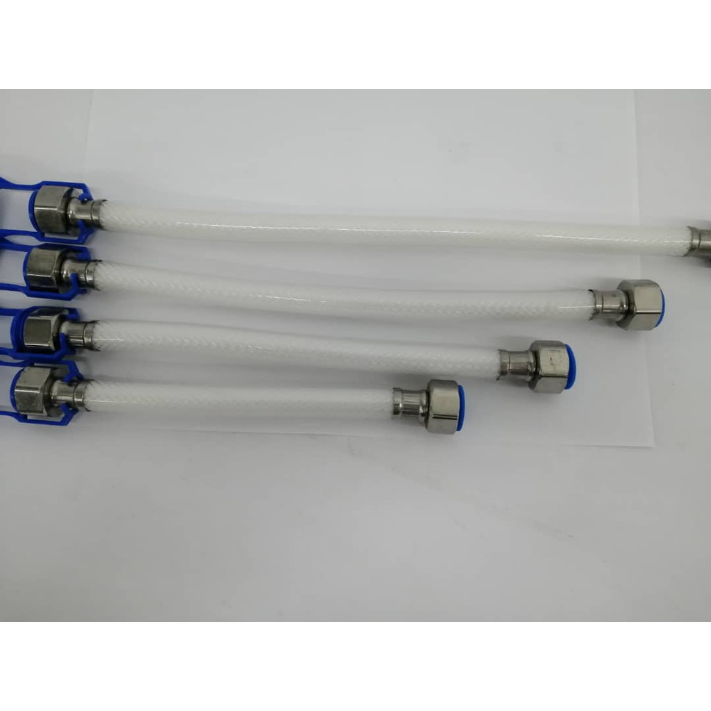 Stainless Steel Inlet head High pressure Rubber Flexible Hose (8 INCH ...