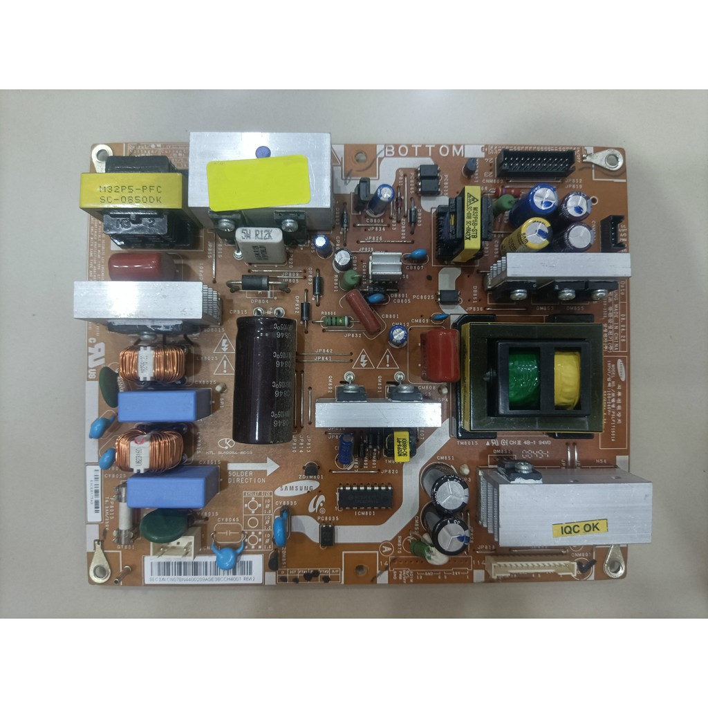 SAMSUNG LCD TV LA32A450C1 32A450C1 LA32A450 Power Board BN44-00209A ...