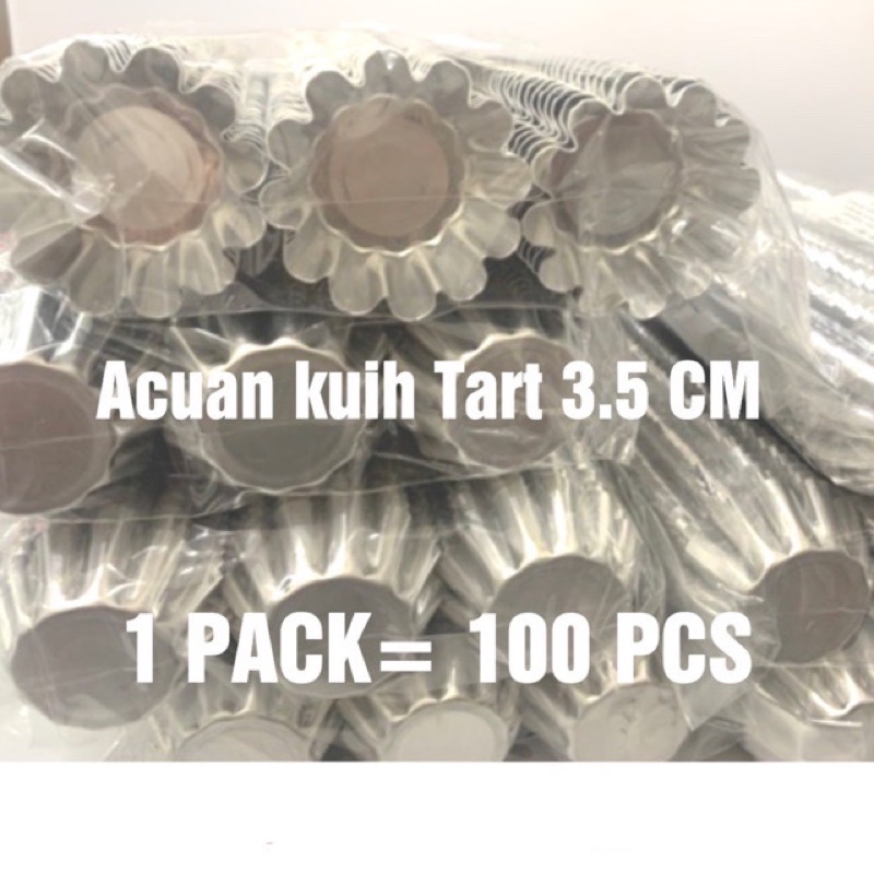 Acuan kuih Tart 3.5 CM ( Aluminum ) | Shopee Malaysia