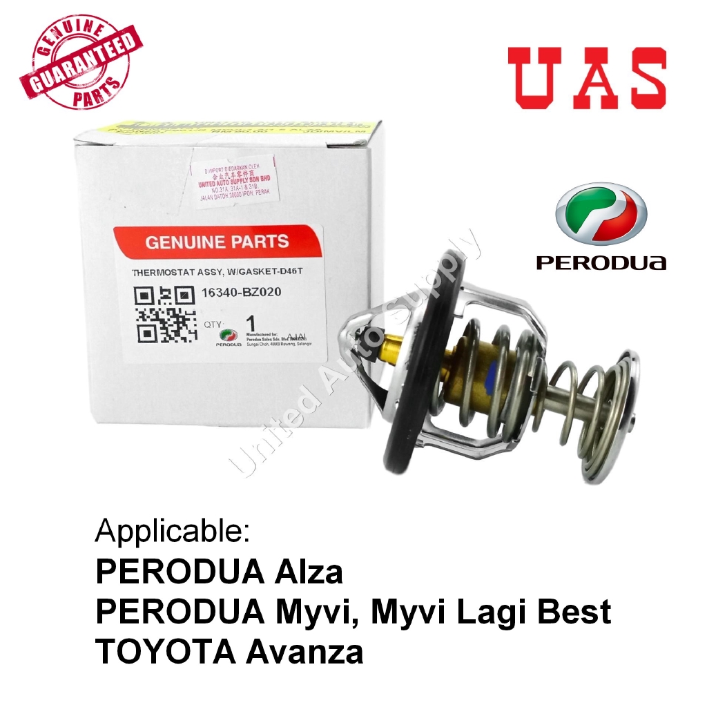 PERODUA Thermostat 16340-BZ020 for PERODUA Myvi, Myvi Lagi Best, Alza ...