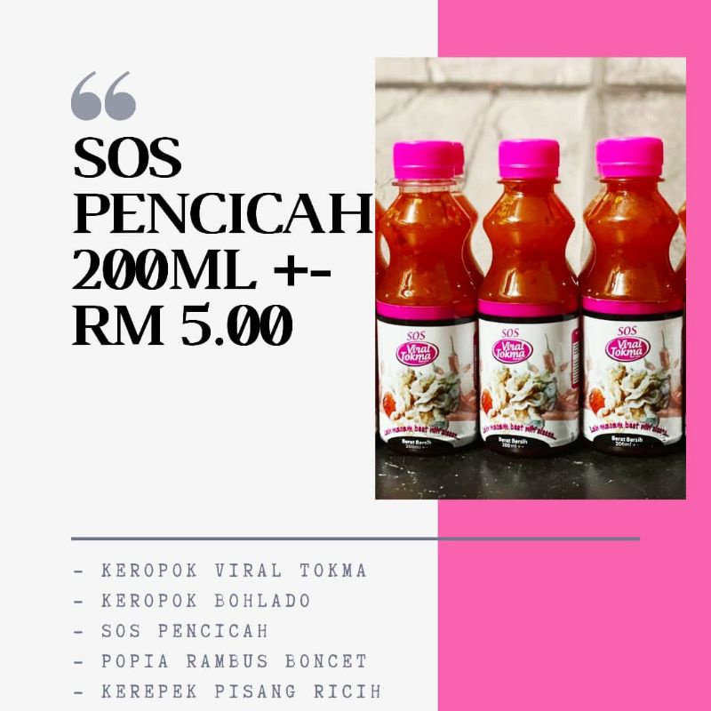 sos viral tokma sedap | Shopee Malaysia