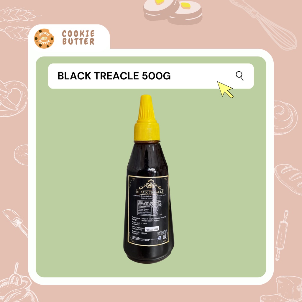 Black Treacle Sugar Syrup (500g) / Molasses /Gula Merah 500G/Sugar ...