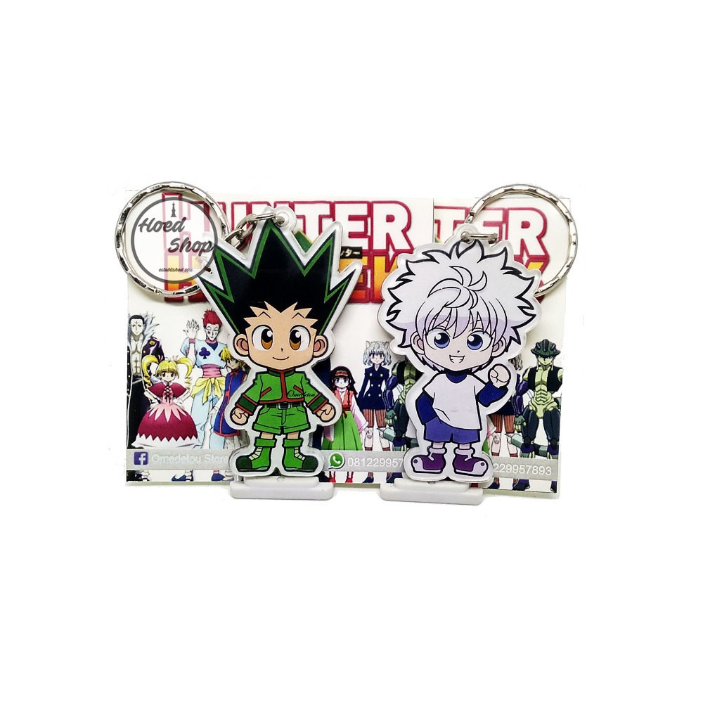 Hunter X Hunter Gon X Killua Anime Keychain | Gantungan Kunci Anime ...