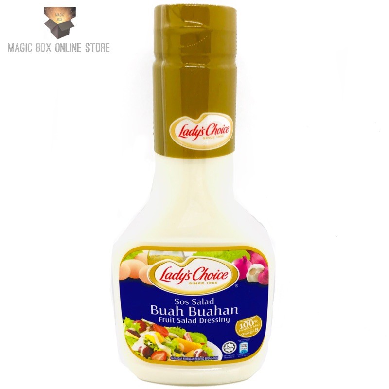 🔥READY STOCK🔥 LADY’S CHOICE FRUIT SALAD DRESSING 250ML SOS SALAD BUAH ...
