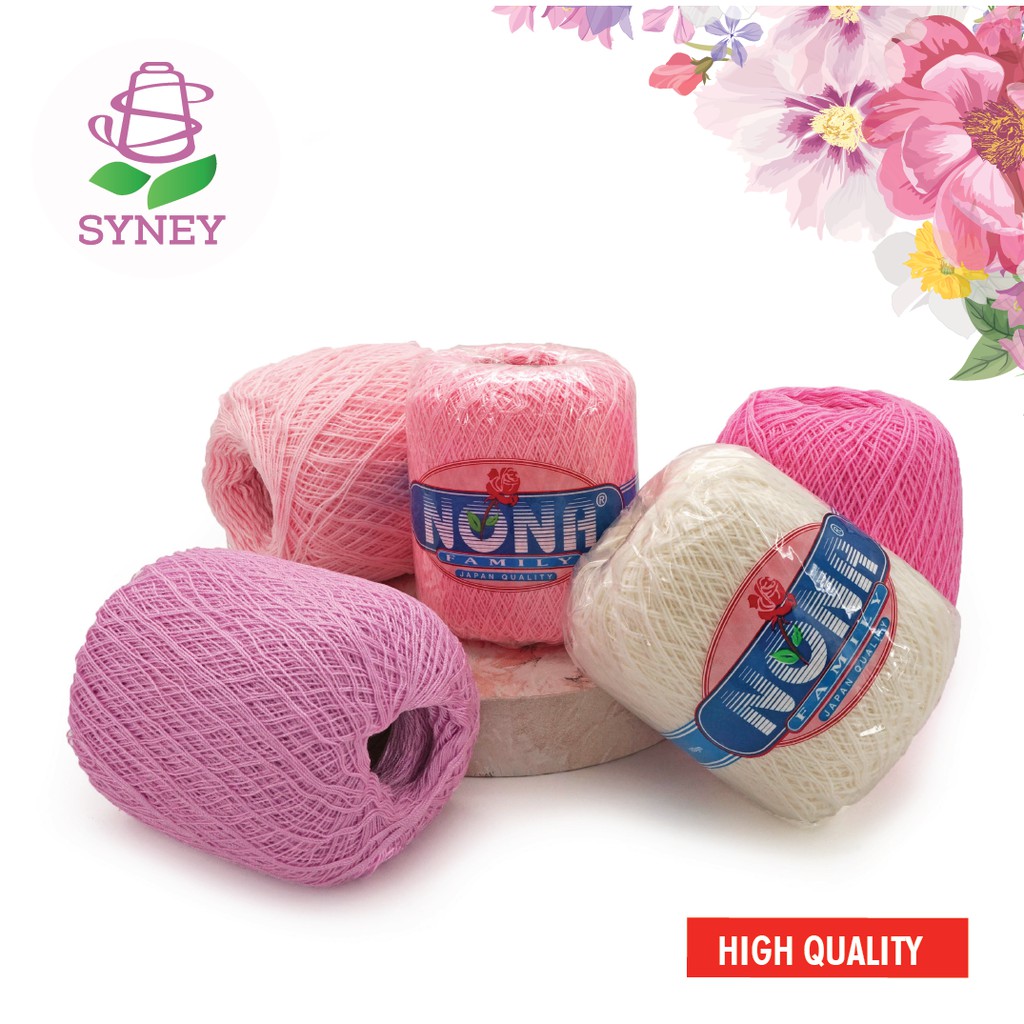 Benang Kait NONA Family, Benang crochet yarn knitting yarn Japan ...