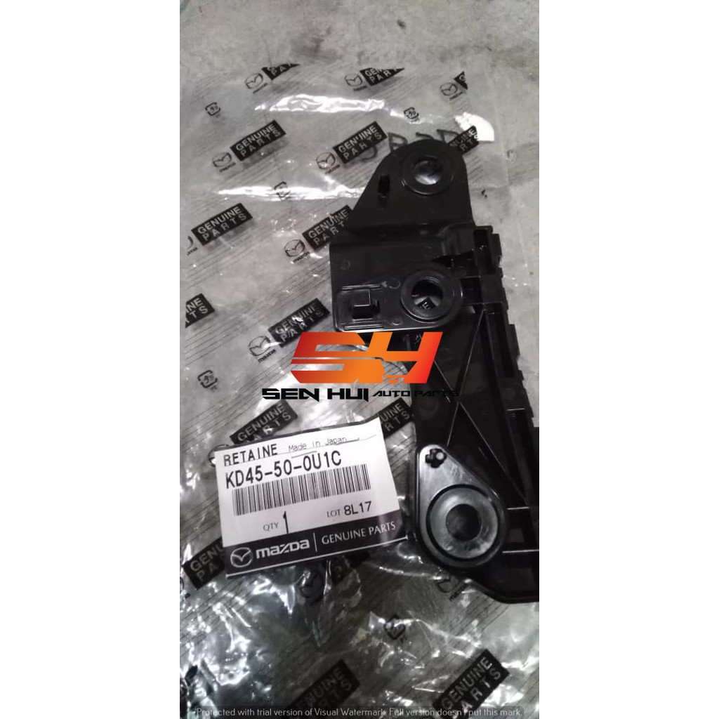 Mazda CX5 Front Bumper Side Bracket Left LH S Upper KD45500U1C Genuine ...