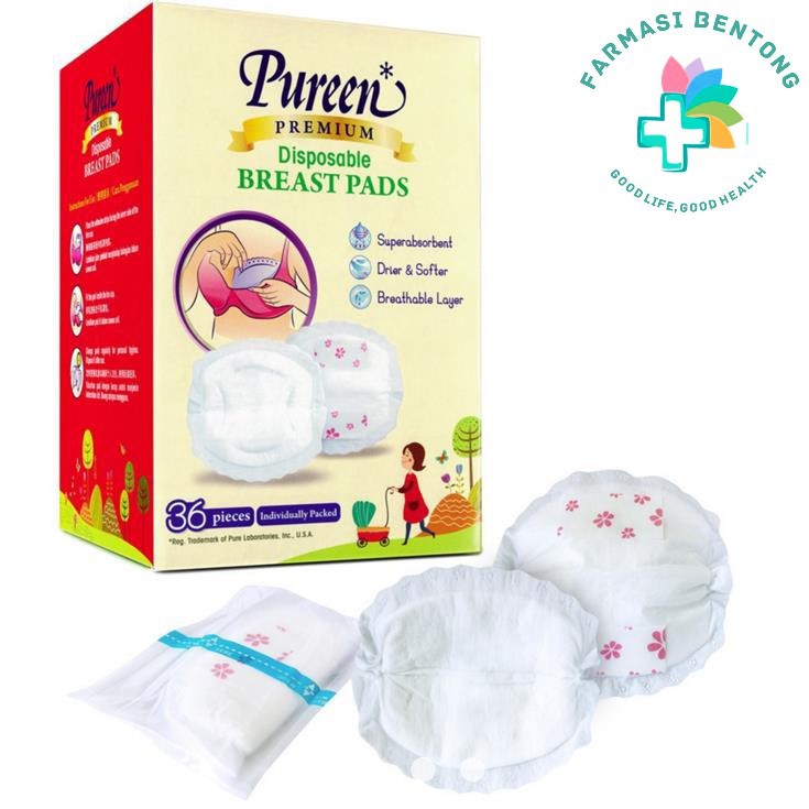 Pureen Premium Disposable Breast Pad (24's) | Shopee Malaysia