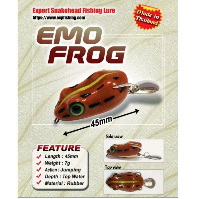 EXP EMO SOFT FROG 45mm | Shopee Malaysia