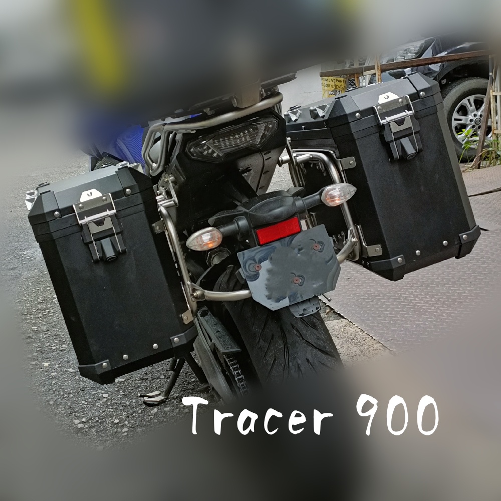 Yamaha Tracer 900 Tracer900 ALUMINIUM BOX SIDE BOX SIDE PANNIER TOP BOX ...