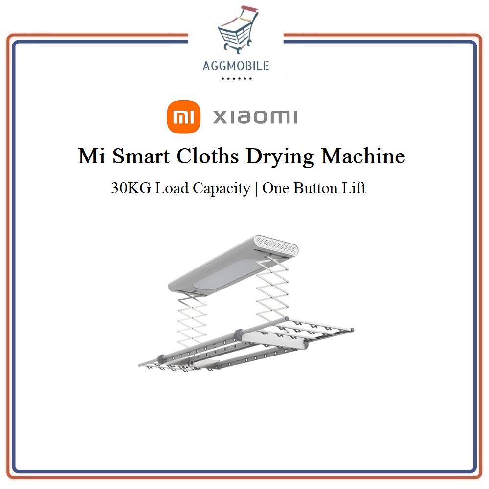 Mi Smart Clothes Drying Machine [30KG Load Capacity | One Button Lift ...
