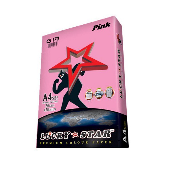 A4 Light Colour Paper 80gsm 450 Sheets | Shopee Malaysia