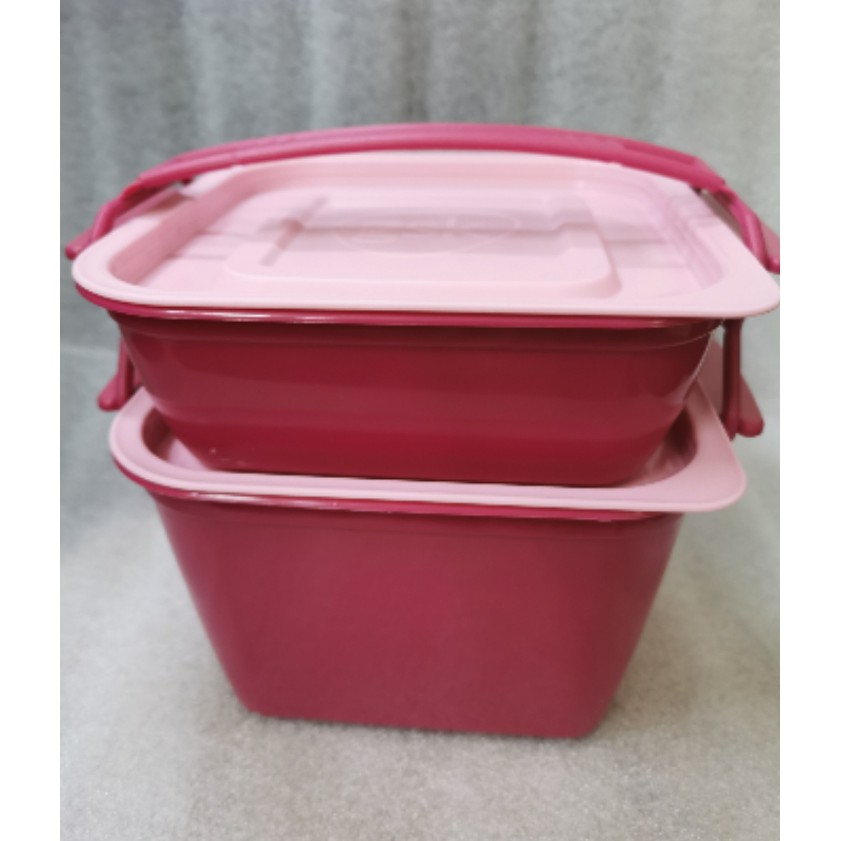 Elianware 2 Layer Tupperware(3 Colours)(GSK) | Shopee Malaysia