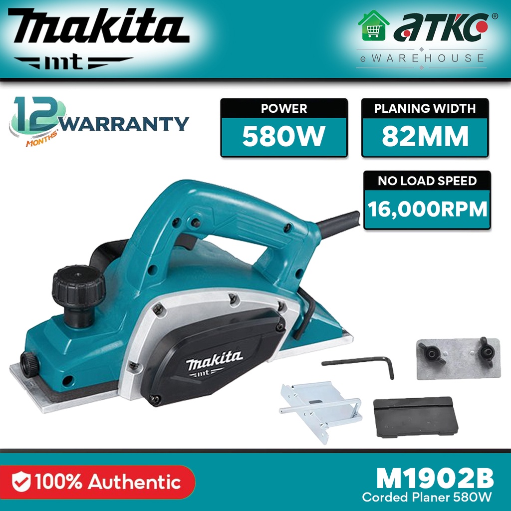 Mesin Pengetam Kayu Pelapik MAKITA M1902B 82MM 580W (Waranti 1 Tahun ...