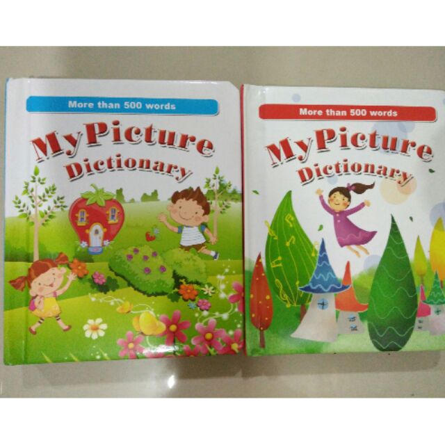 Kids Early Learning English Hard Cover My Picture Dictionary | Shopee ...