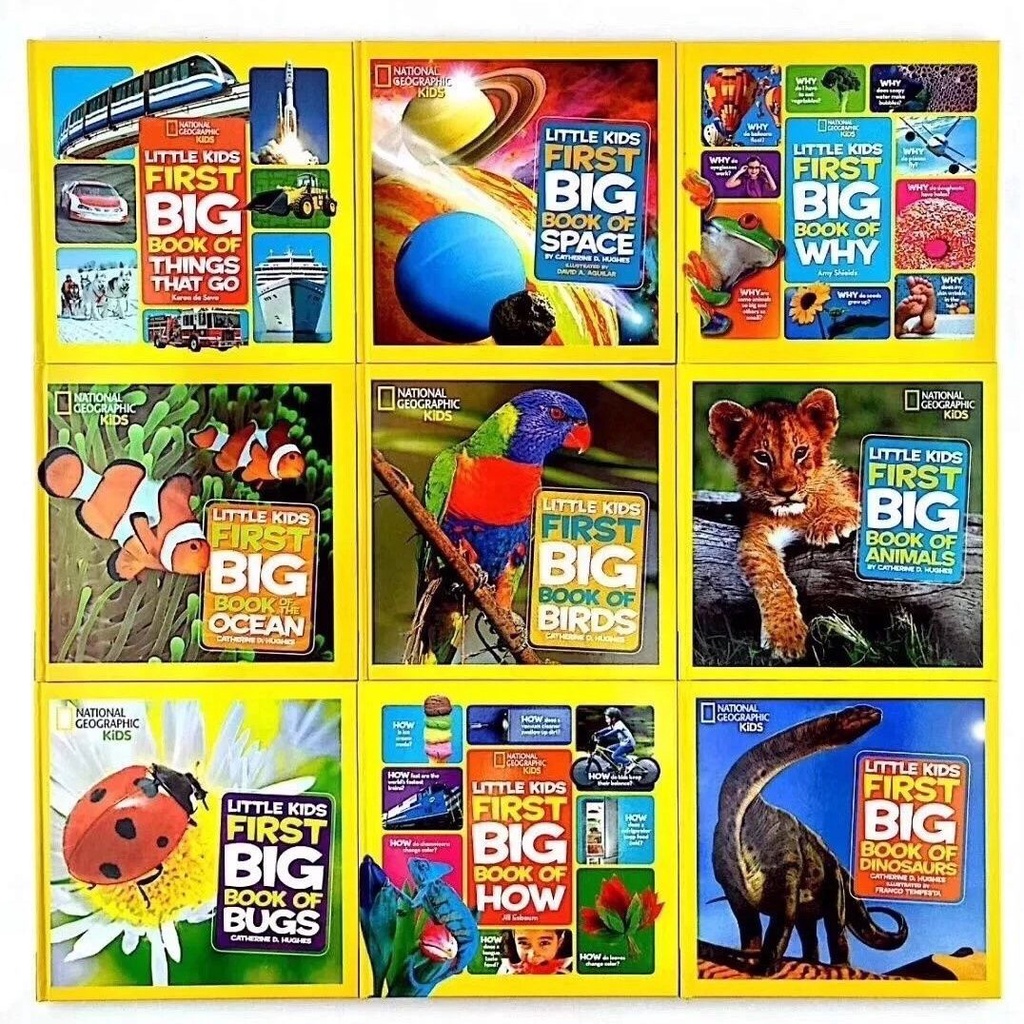 (9 books set | Ready Stock) National Geographic Little Kids First Big ...