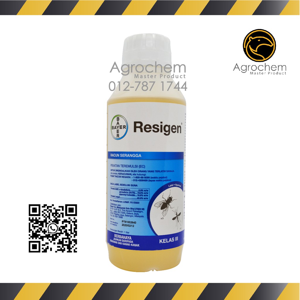Bayer 100% Original Insecticide Resigen (1 Litre) | Shopee Malaysia