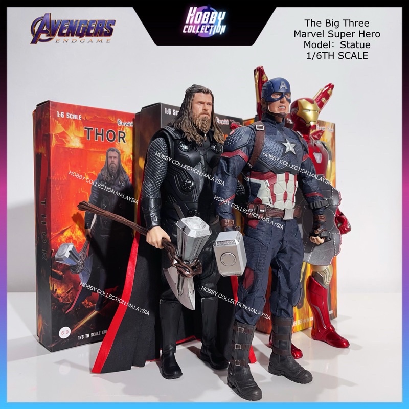 Avengers End Game Final Battle Action Figures Empire Toys Ironman Mark ...