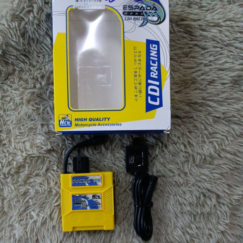 Wave125 espada cdi unit racing 9 mode plug & play （no cut off） adjuster ...