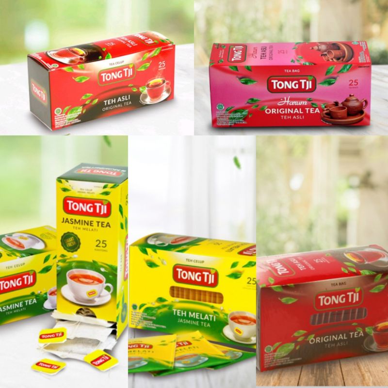 Tong Tji Tongtji Original Original / Jasmine / Fragrant Tea Bags with ...