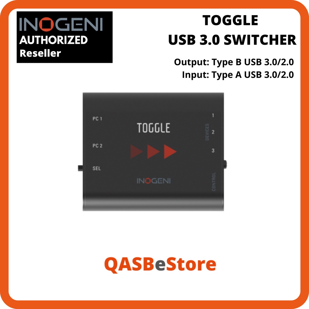 [PRE-ORDER]INOGENI Toggle - USB 3.0 Switcher | Shopee Malaysia