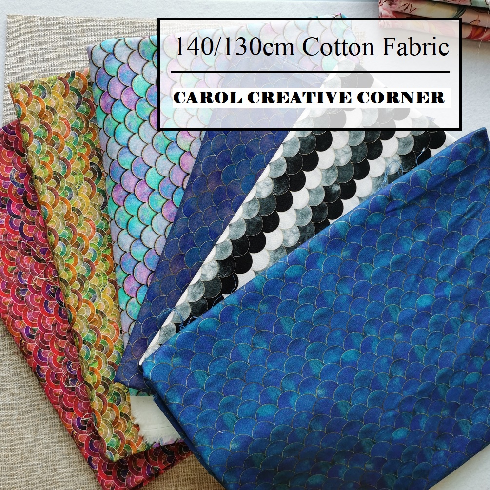 WAVE Pattern 100% Cotton | Shopee Malaysia