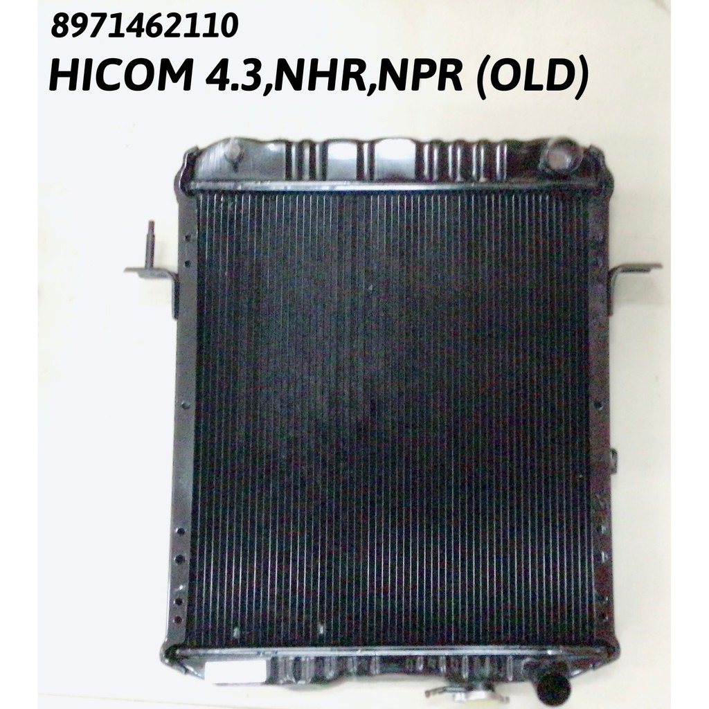 ISUZU HICOM 4.3CC , NHR , NPR (OLD MODEL) - RADIATOR (NEW) | Shopee ...