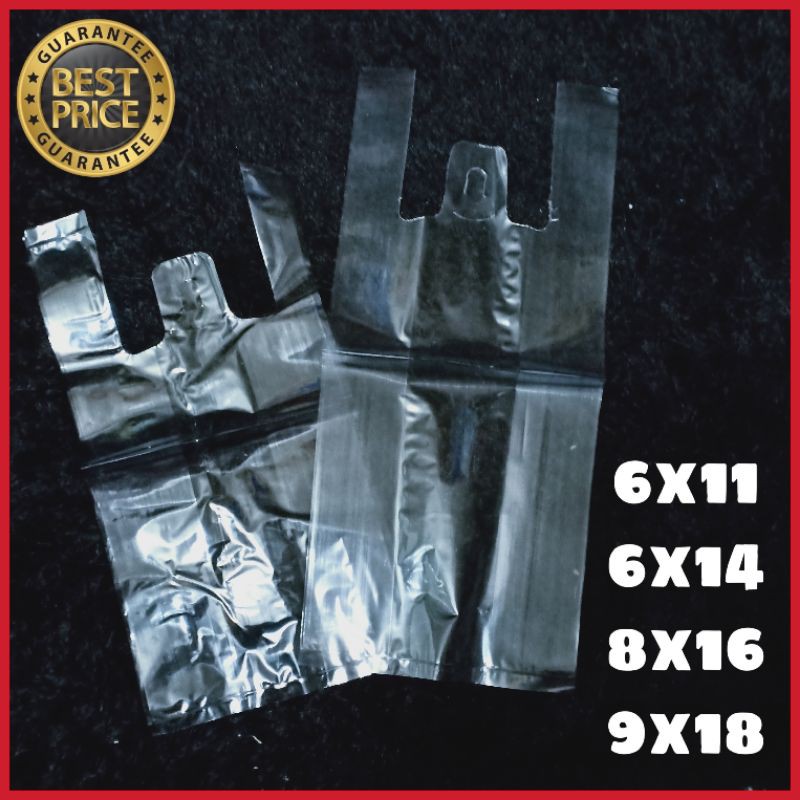 TRANSPARENT PLASTIC BAG / PLASTIK JERNIH / PLASTIK TRANSPARENT | Shopee ...