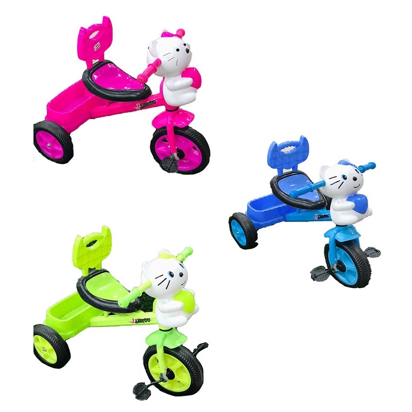 UTOYS Kids 3 Wheels Hello Kitty Tricycle (600) | Shopee Malaysia