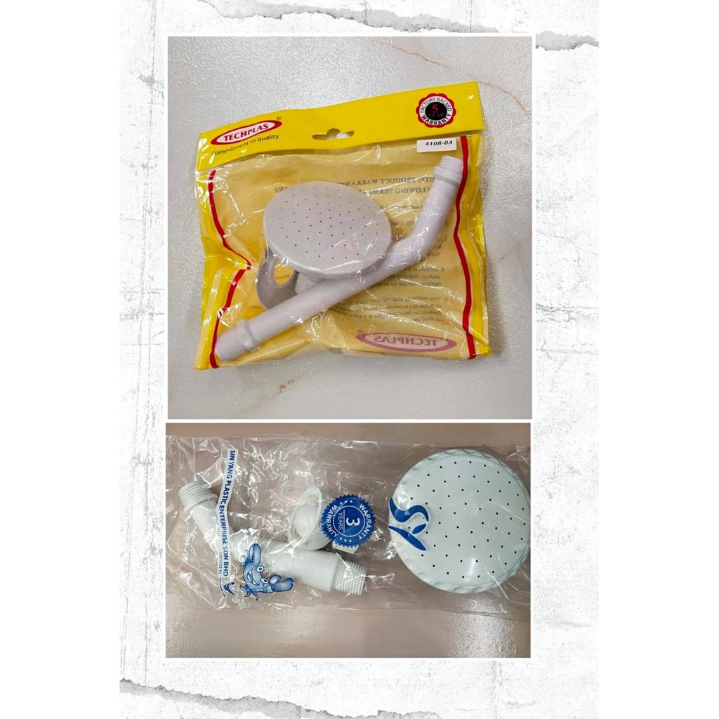 [100% ORIGINAL] TECHPLAS / SY MEDIUM DUTY PVC SHOWER HEAD SET | Shopee ...
