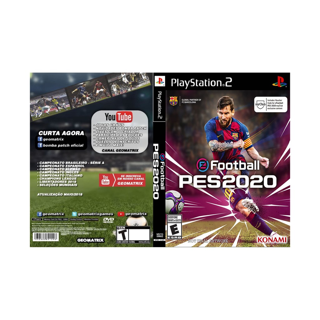 PS2 PES 2020 summer update (english version) | Shopee Malaysia