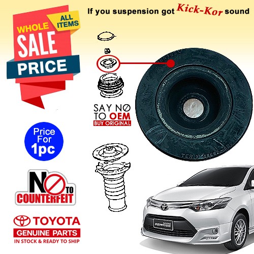 Vios 1.5 (2007-2018) Absorber Mounting Support (Bush) NCP93 NCP150 ...