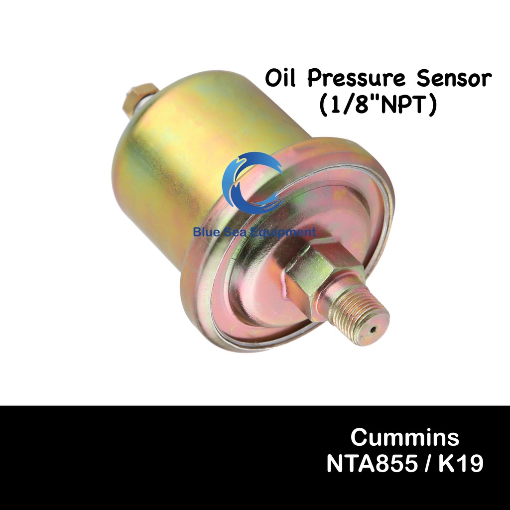 1/8" NPT Oil Pressure Sensor - 3015237 for Cummins NTA855 / K19 Diesel ...