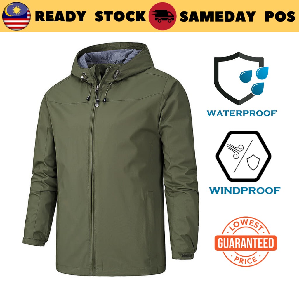 Waterproof Windproof Jacket New Arrival | Shopee Malaysia