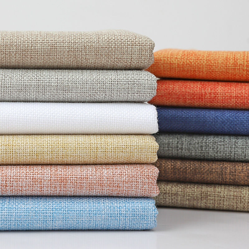 【COD】tablecloth Tebal Kain Sofa Tebal Kapas Linen Kain Linen Bahan Kain ...