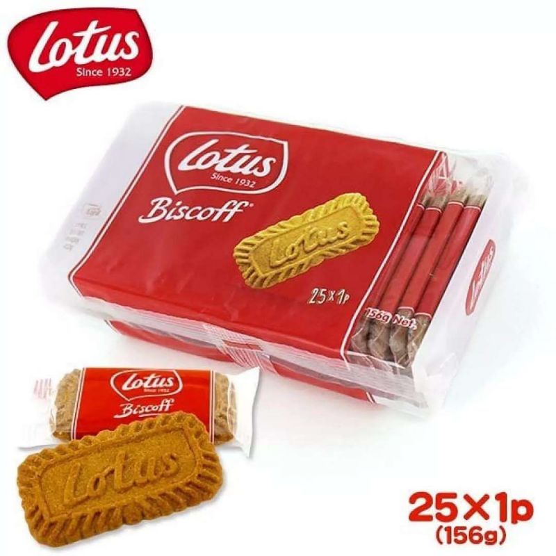 Lotus Biscuit 156g (25pcsx1pkt) | Shopee Malaysia