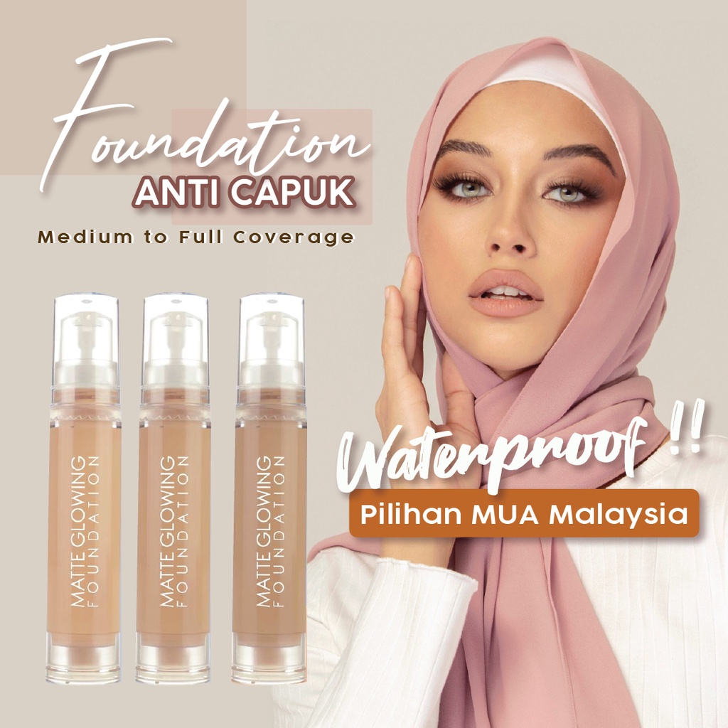 NO FLAWS I DIRECT KILANG FOUNDATION I ANTI CAPUK I KALIS AIR I 10ML ...