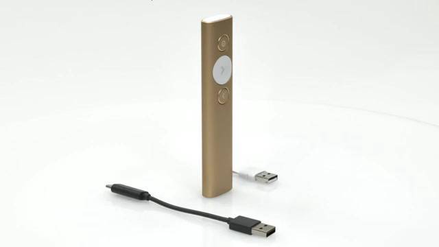 Logitech Spotlight Presentation Remote Universal Wireless Presentation Clicker With Laser