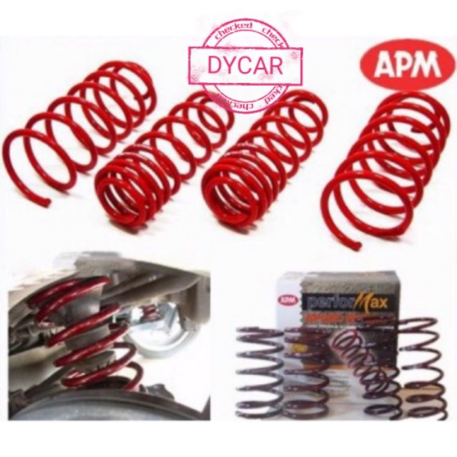 NISSAN LATIO IMPUL ORIGINAL APM PERFORMANCE SPORT LOWERED COIL SPRING ...