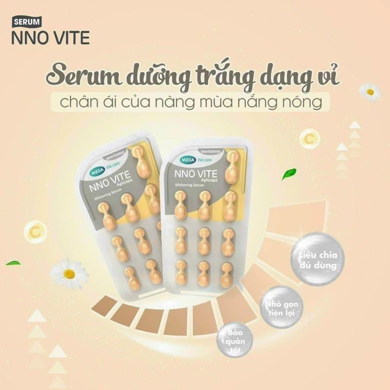 (Genuine) New NNo Vite whitening Serum retail blister packs | Shopee ...