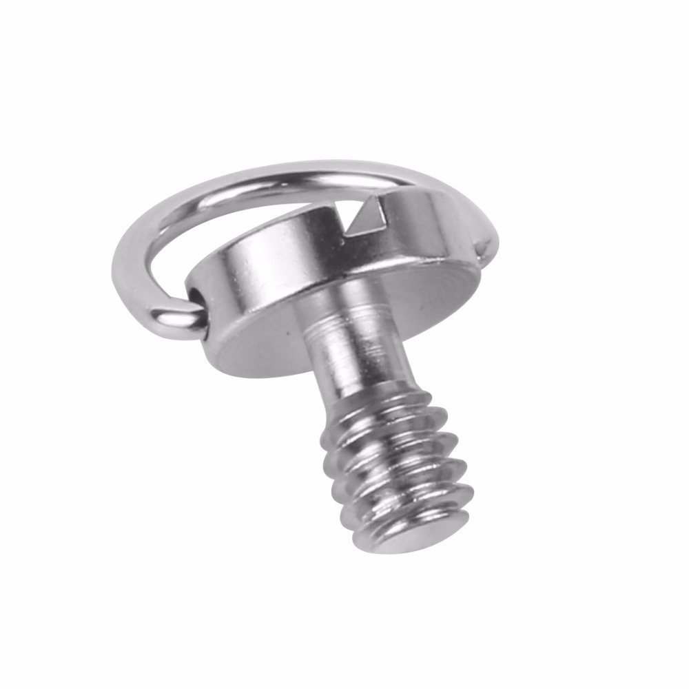 XT-XINTE DSLR 1/4-20 Strap Screw D-Ring Camera Screw Mount 1/4" inch ...