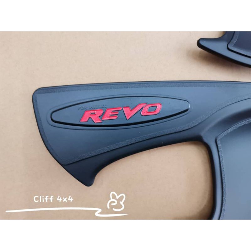 TOYOTA HILUX REVO INNER HANDLE COVER -MATTBLACK (3M TAPE PROVIDED ...